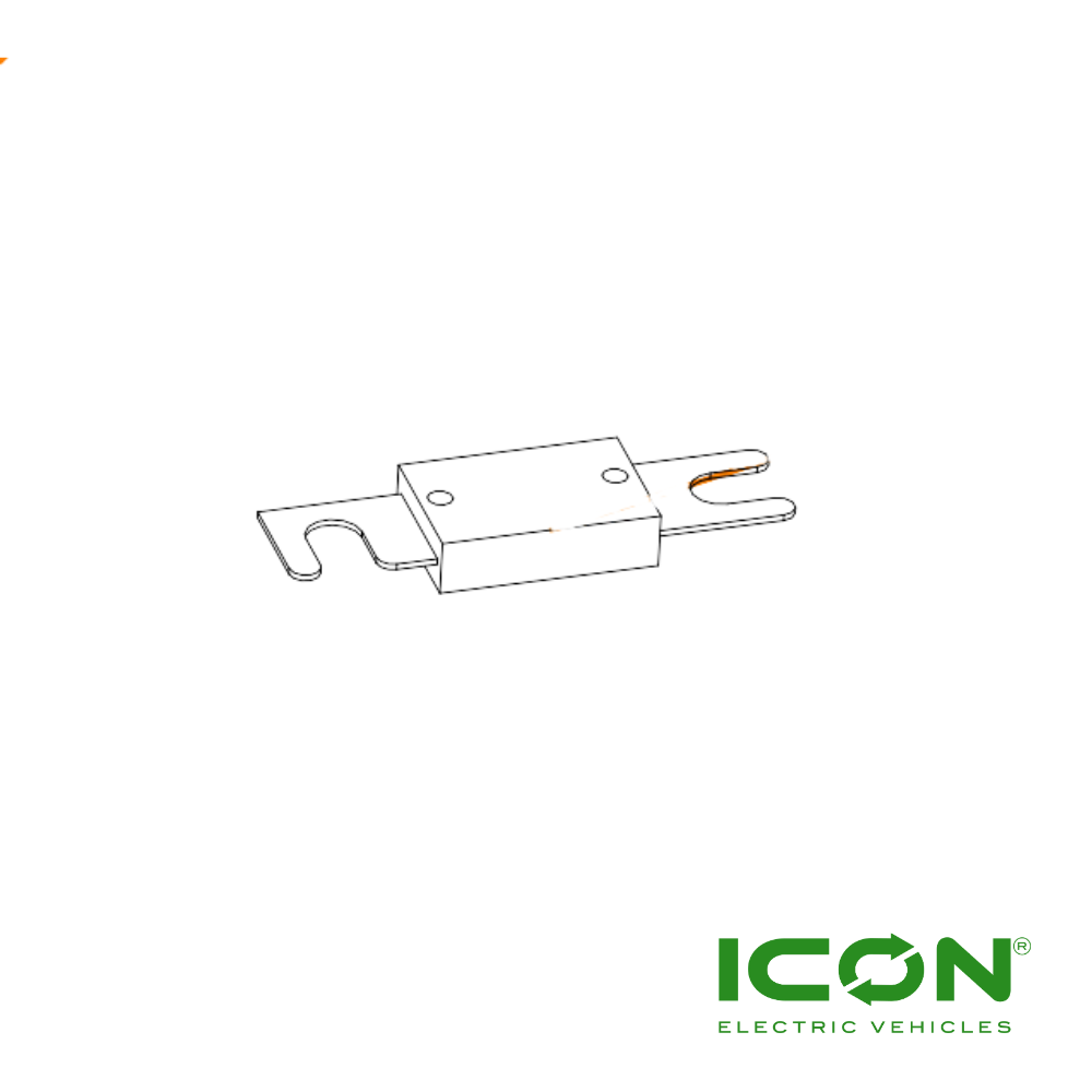300Amp Fuse for ECO by ICON, ICON Commercial, ICON-HD, and ICON EV Golf ...