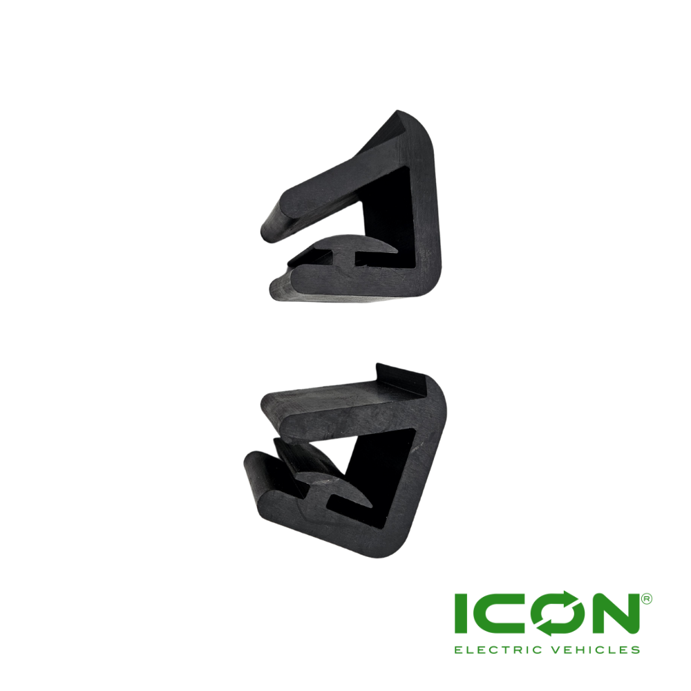 Windshield Retain Rubber (Set of 2) for ICON Golf Carts, WS-706-IC