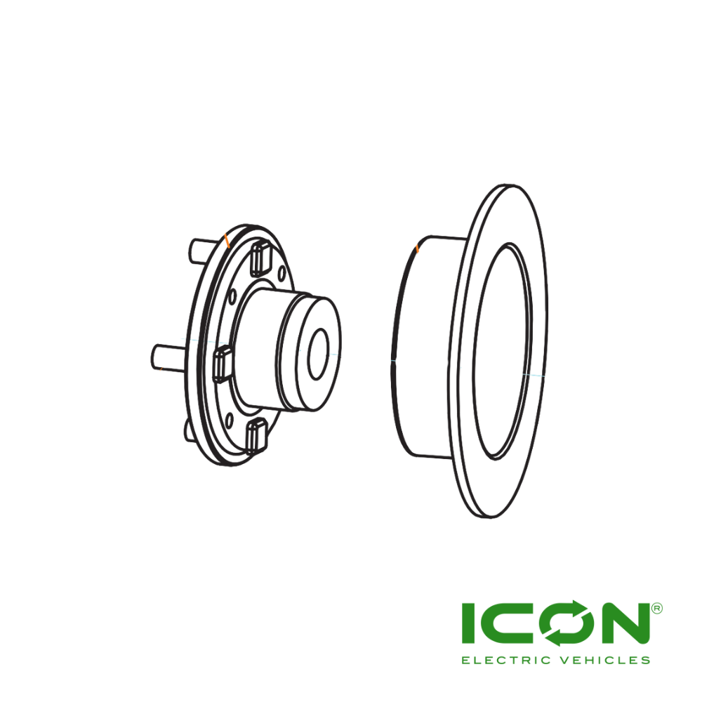 Disc Wheel Bearing Assembly for ICON Commercial, ICON-HD, ICON Gas, and ...
