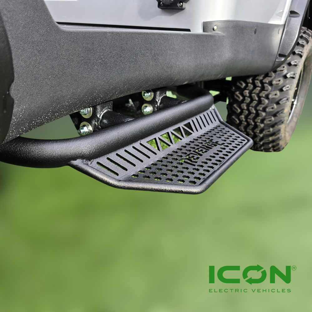 Revenge ICON Nerf Bar Side Steps Pair for i40L (Lifted) Model Golf ...