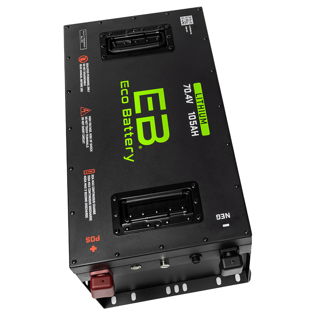 Eco Battery 70V 105Ah LifePo4 Golf Cart Battery, BTRY-749