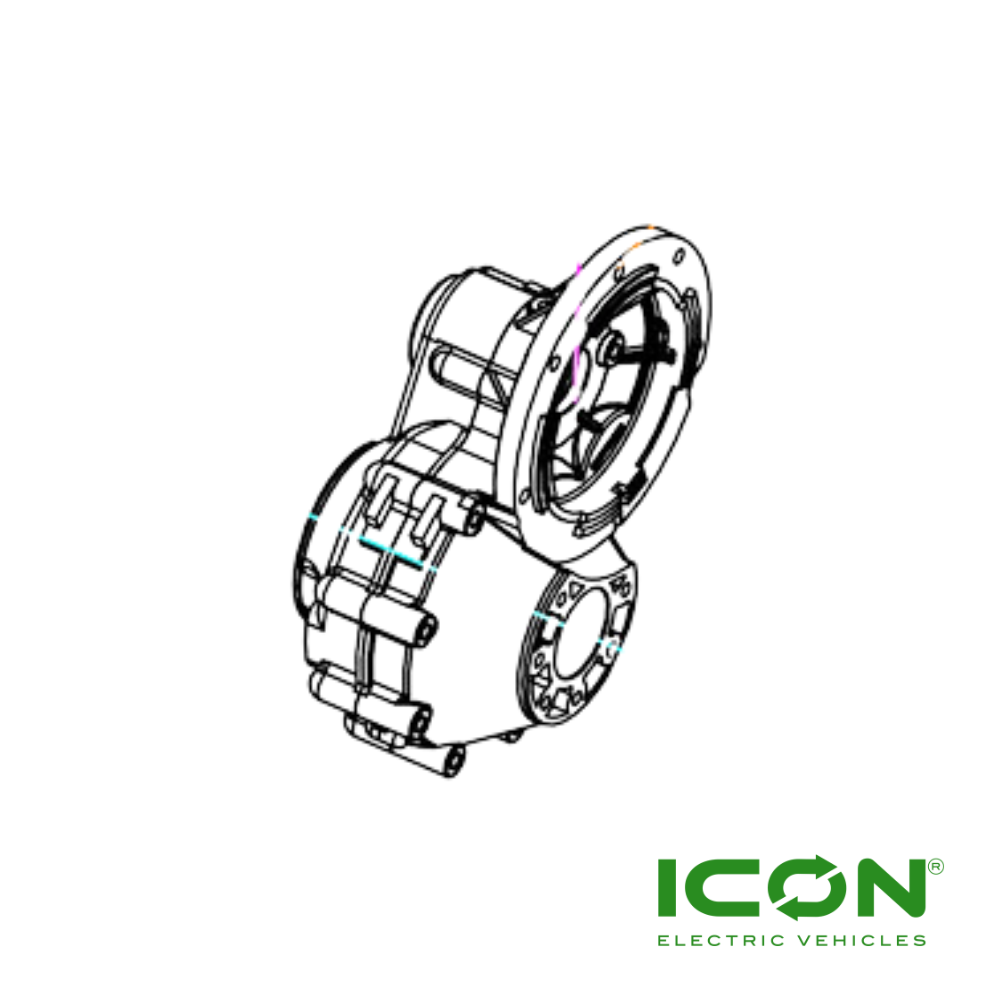 4KW AC Motor for ICON Golf Carts, MOTOR-703-IC