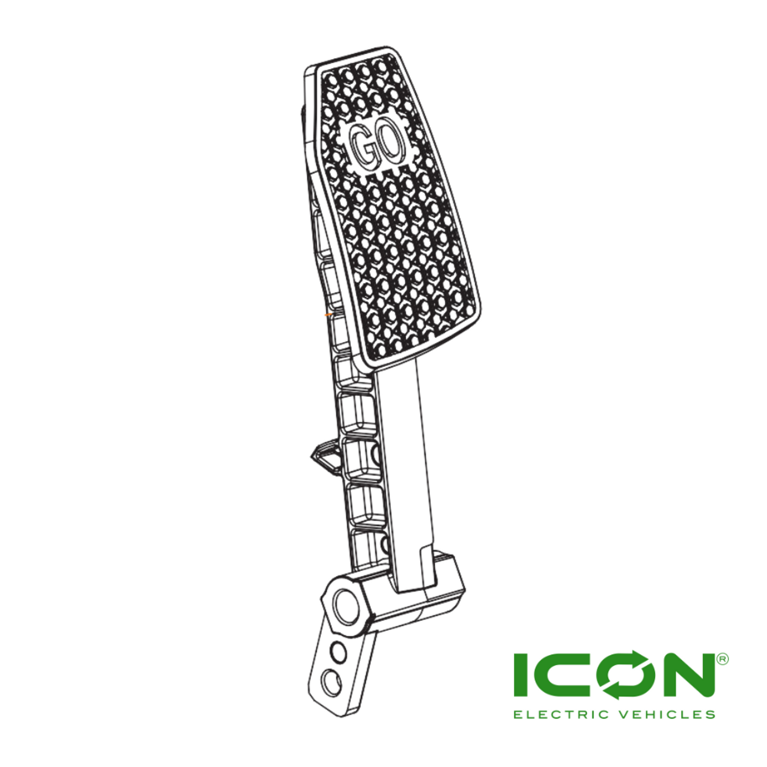 ICON Accelerator Hall Pedal Switch, BRAK-654-IC ICON Accelerator Hall Pedal Switch, BRAK-654-IC