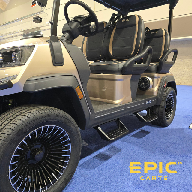 Short Step Bar (Set of 4 || 2 for Each Side) for EPIC E40FX Golf Carts ...