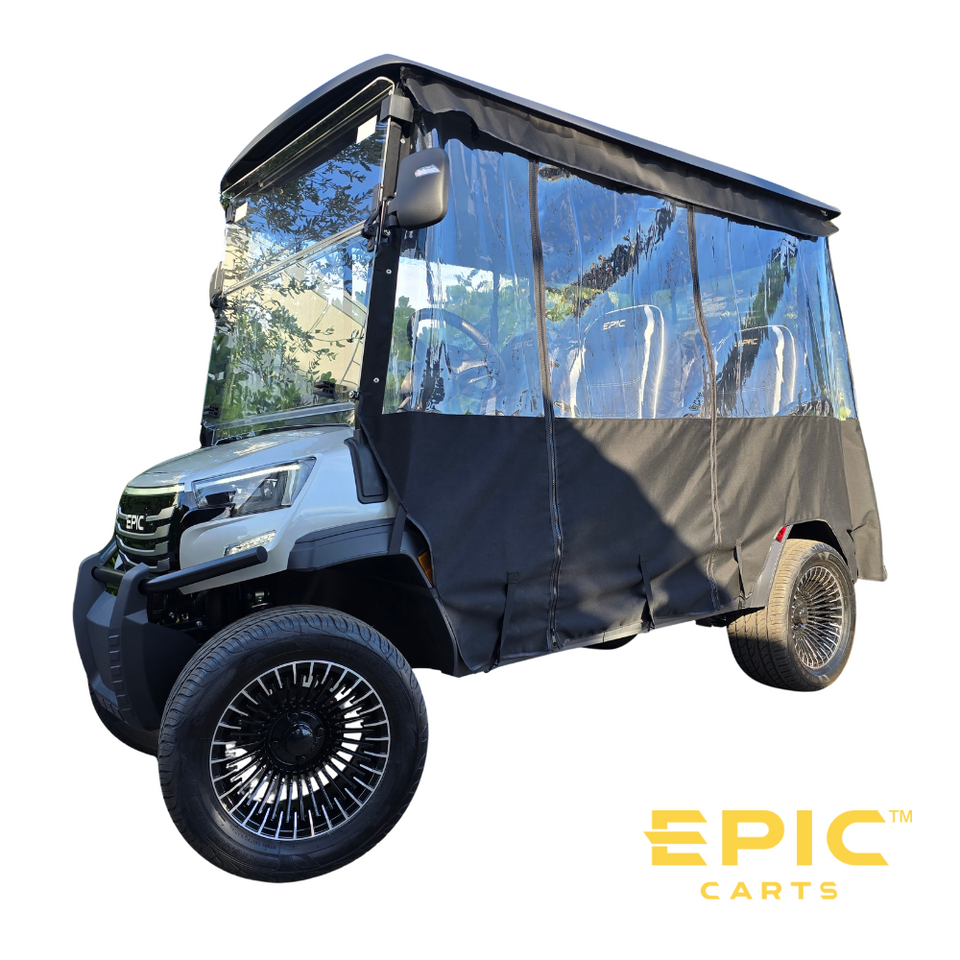 Sunbrella Enclosure for EPIC E40FX Golf Carts