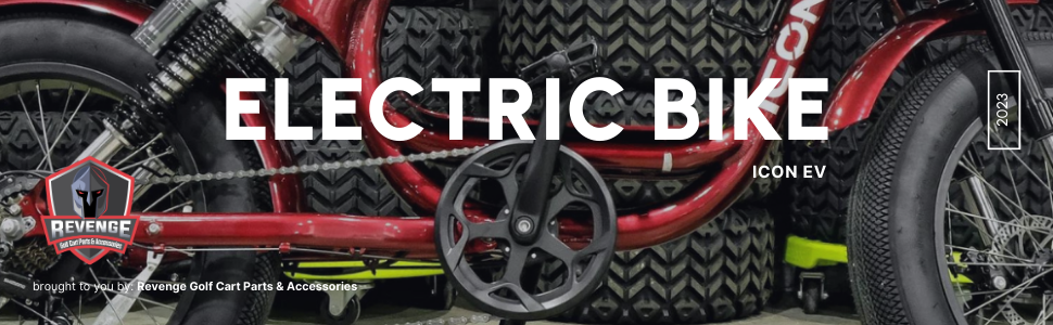 2024 ICON EV Electric Bicycle Indigo, EB01-IG-IC