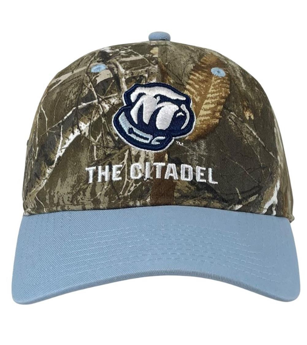 The Citadel Bulldogs Camo Hat Edge Camo Two-Tone Cap