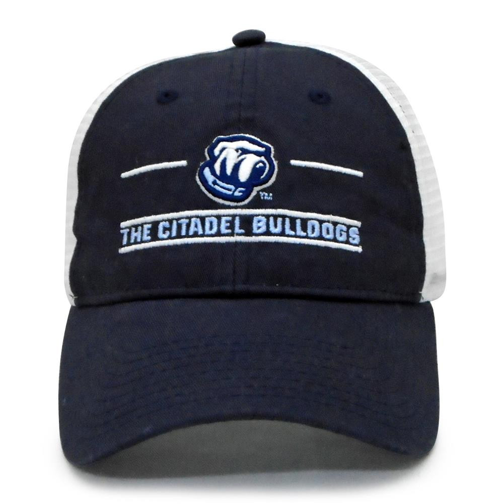 The Citadel Bulldogs Trucker Hat Relaxed Mesh The Citadel Classic ...