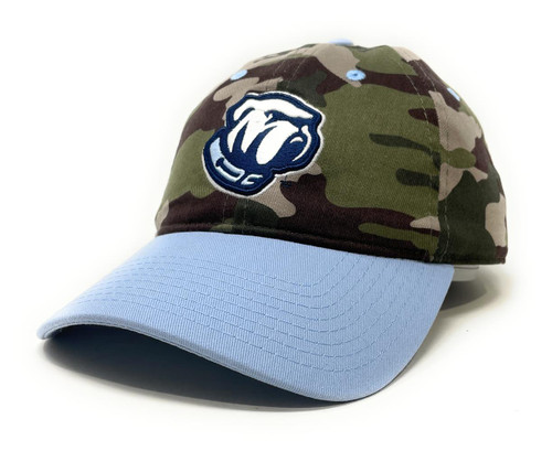 The Citadel Bulldogs Camo Hat Woodland Camo Two-Tone Cap