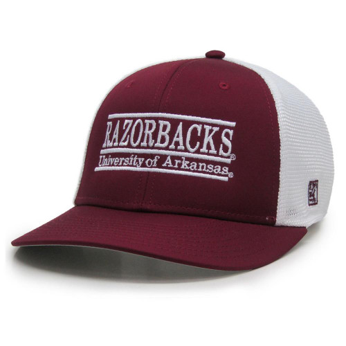 Arkansas Razorback Hat Gamechanger/Diamond Mesh Adjustable Cap