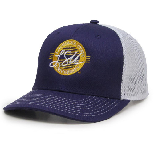 LSU Tigers Louisiana State Hat Everyday Twill Trucker Mesh Back ...