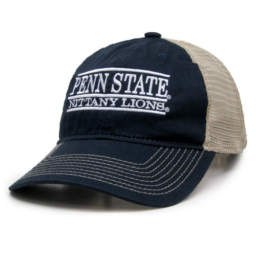 Penn State University Hat Soft Mesh with Elastic Snapback Trucker Hat