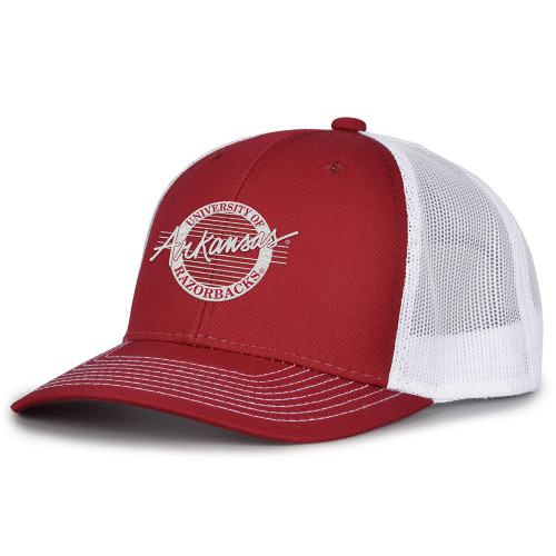 Arkansas Razorback Hat Everyday Twill Trucker Mesh Back Adjustable Cap