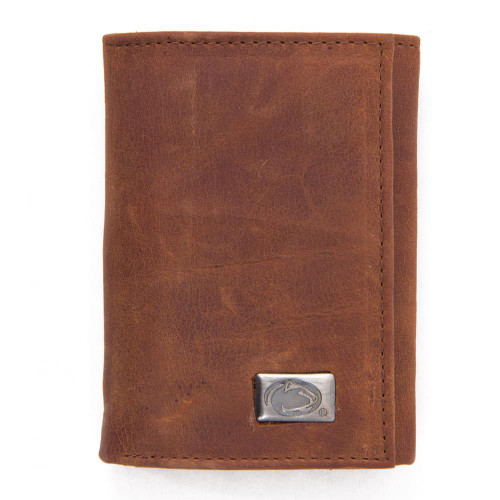 Penn State University Wallet Trifold Leather Wallet