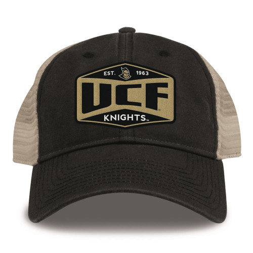 UCF Central Florida Trucker Hat Washed Super Soft Mesh Cap