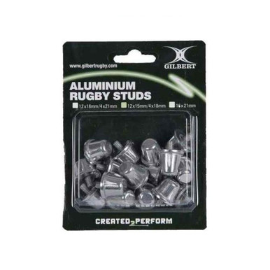 GILBERT aluminium rugby studs [15+18mm mix]