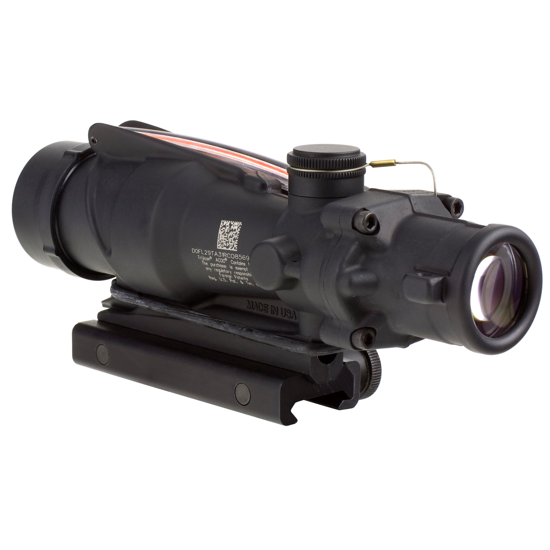 Trijicon ACOG RCO 4X32mm Dual Illuminated Red Chevron USMC Rifle Combat ...