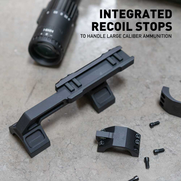 Monstrum Next Level Series Offset Scope Mount with Integrated Anti-Cant ...