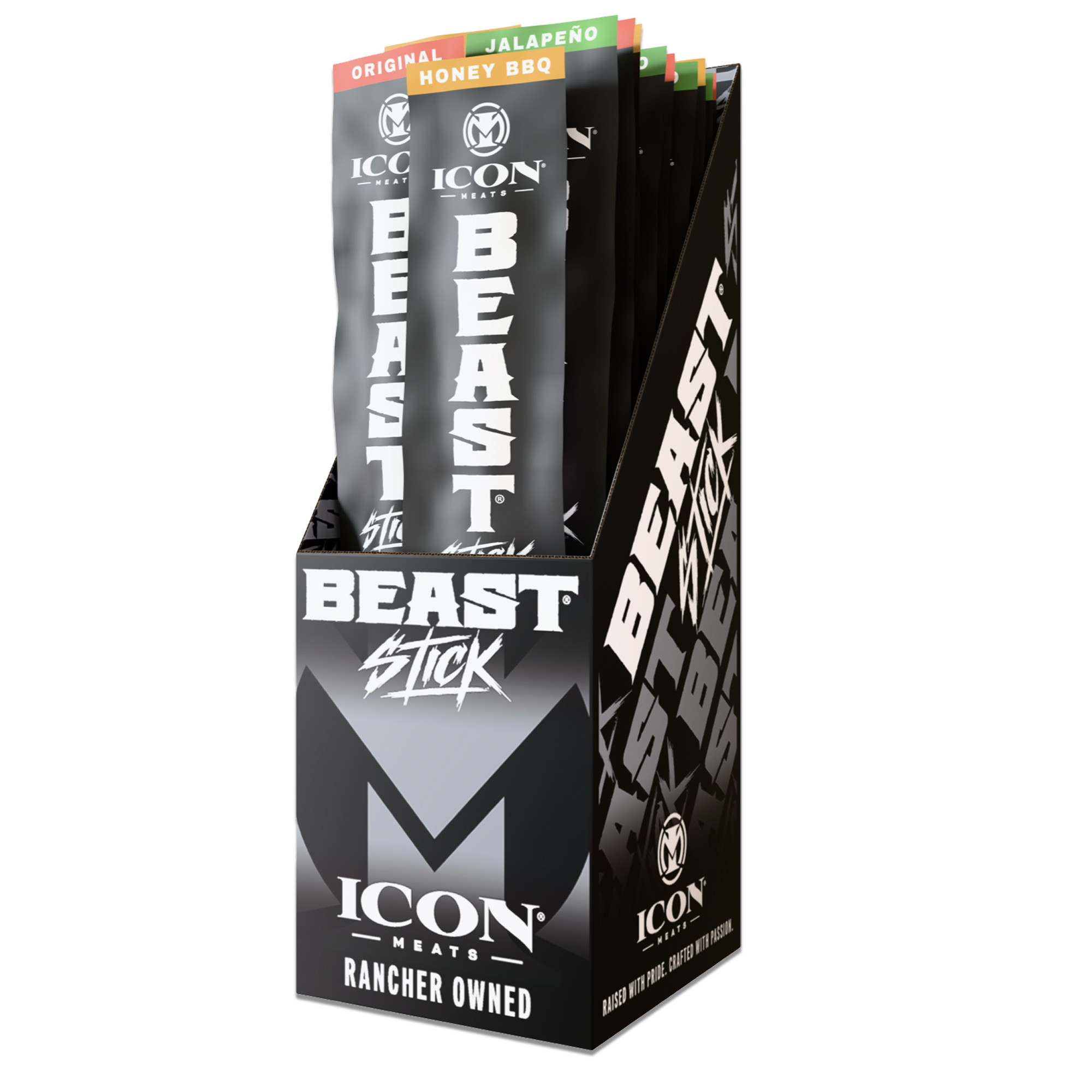 Shop Snacks - ICON BEAST Stick (Bison + Elk + Venison) - ICON Meats