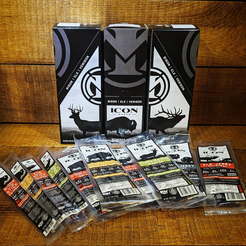ICON Stick & Jerky Stocking Stuffer & Gift Box