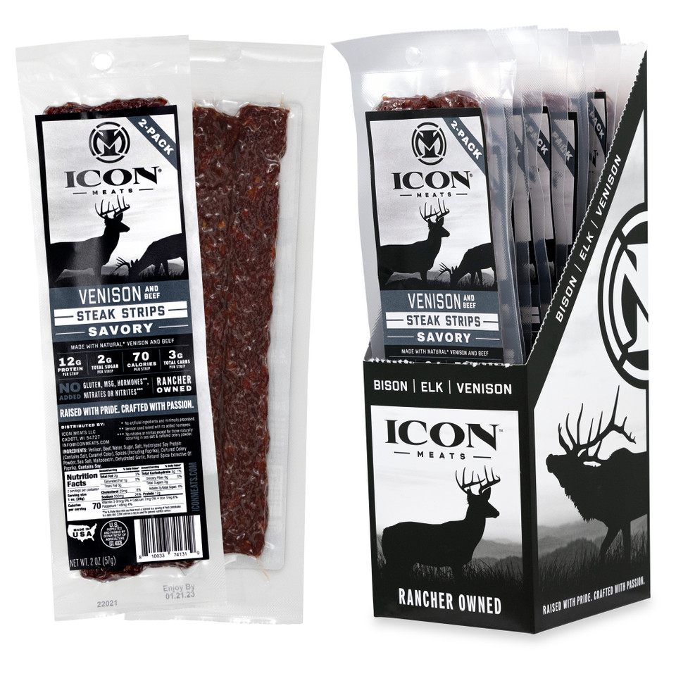 Deer Venison Sticks - ICON Meats