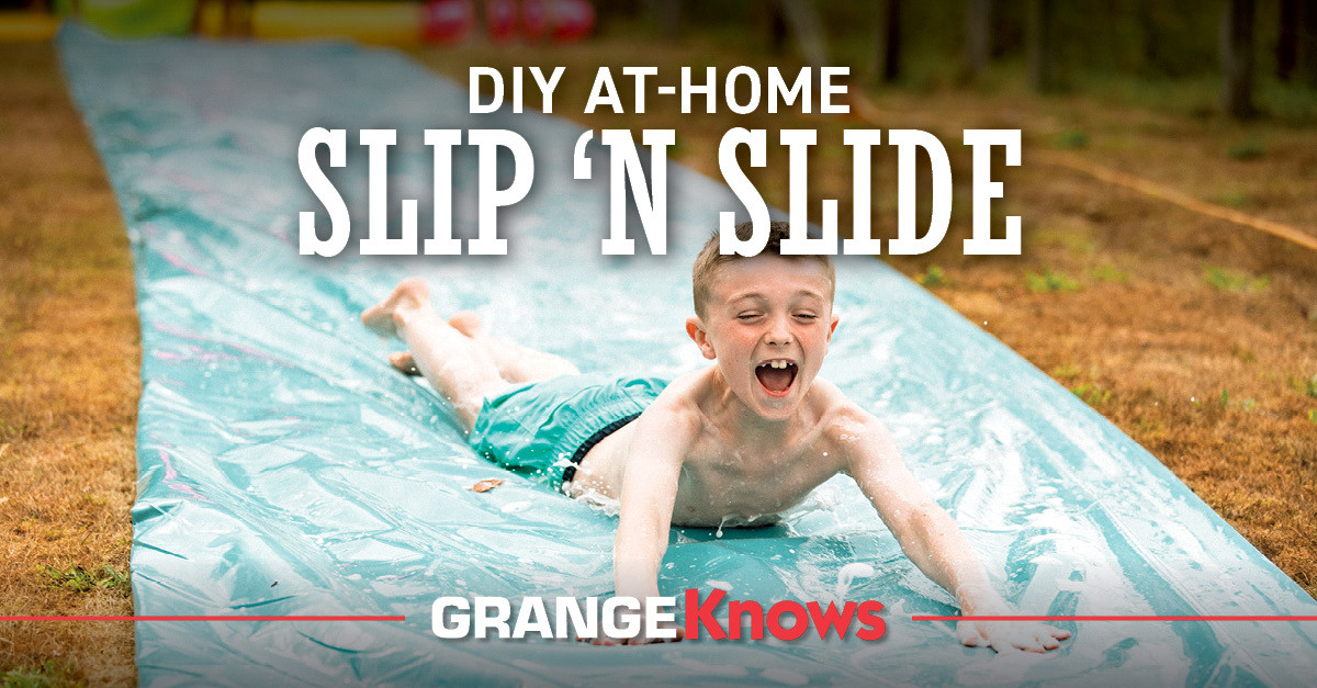 DIY At Home Slip 'n Slide - Grange Co-op