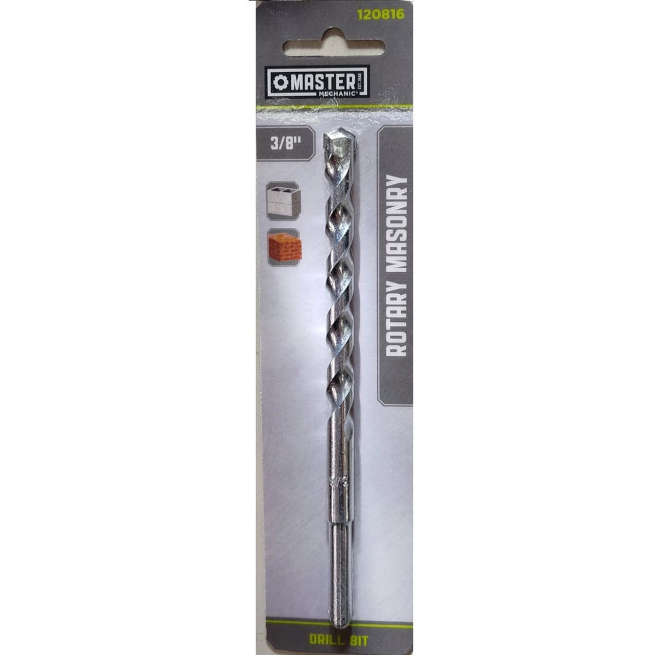 Master Mechanic Rotary Masonry Drill Bit -1/4"