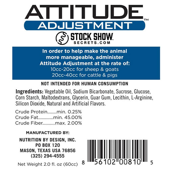 Associated Feed Attitude Adjustment Paste - 2 fl oz