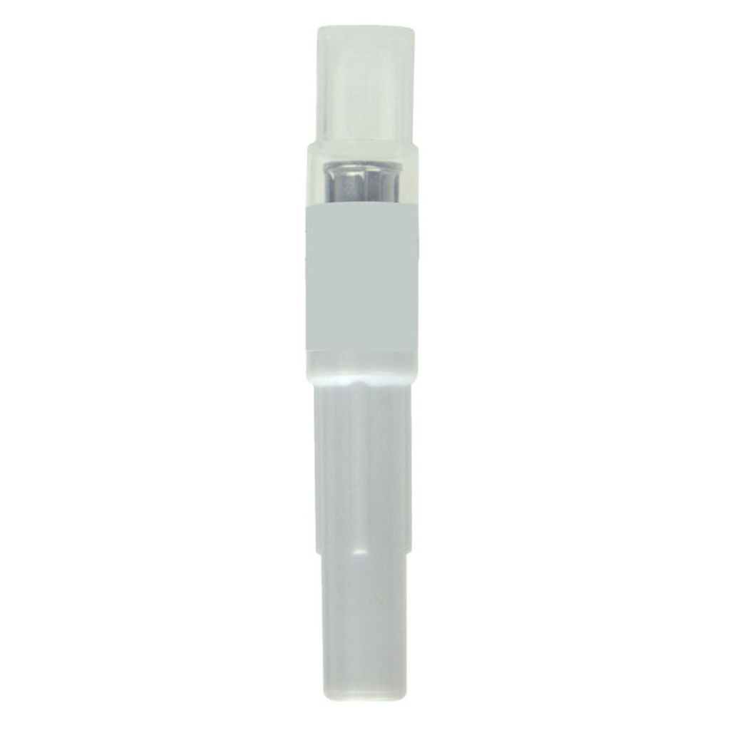 Ideal Instruments Disposable Aluminium Hub Needle - 16 ga X 1" - 100 pk