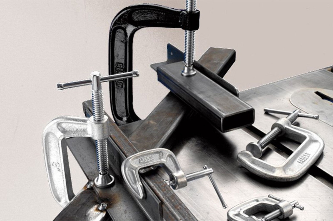 Bessey Galvanized Light Duty Drop Forged C-Clamp