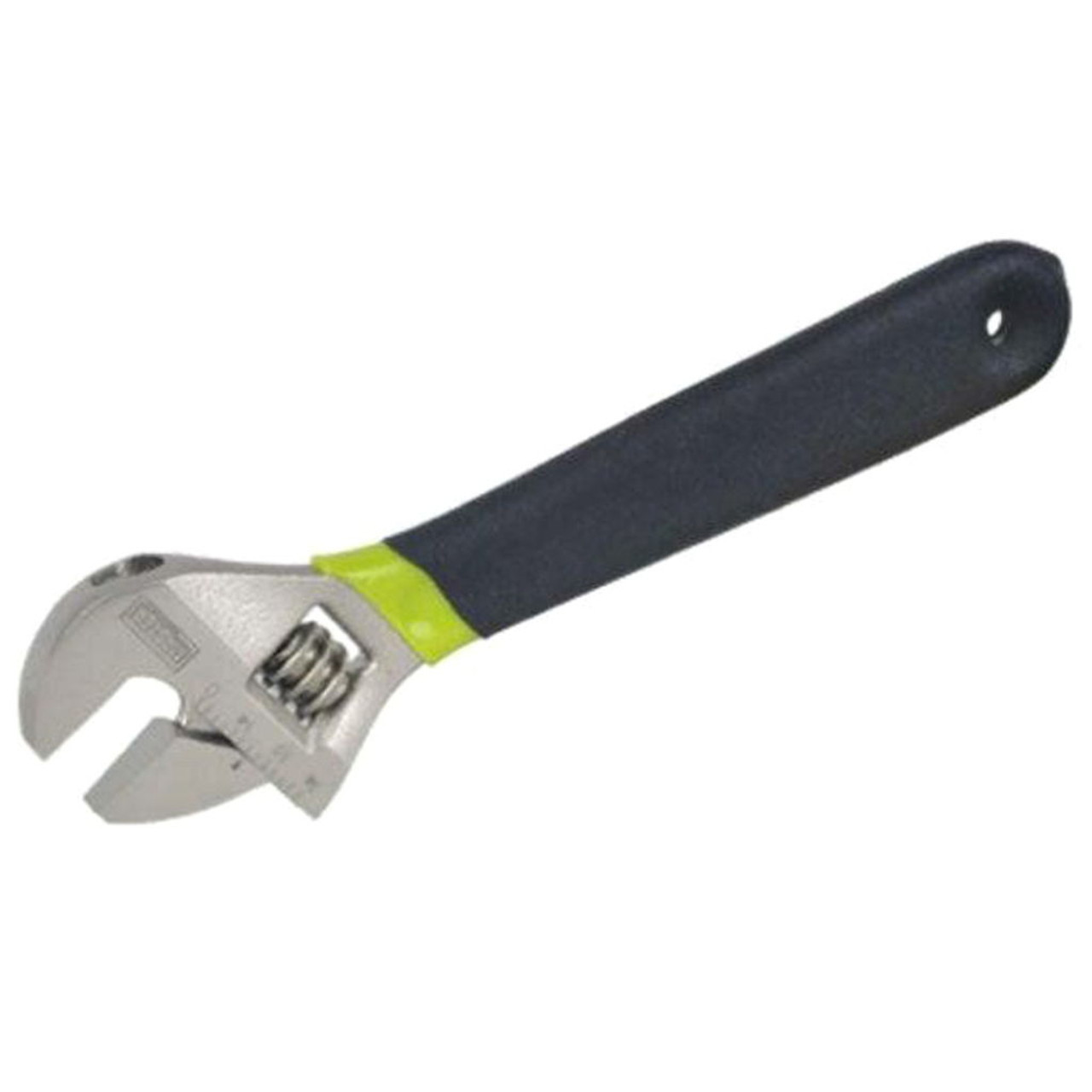 Master Mechanic Cushion Grip Handle Adjustable Wrench