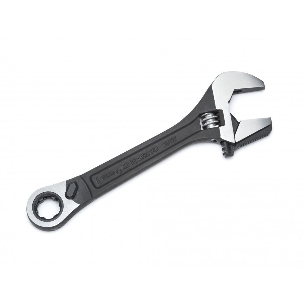 Crescent Pass-Thru Black Oxide Adjustable Wrench And Spline Socket Set ...