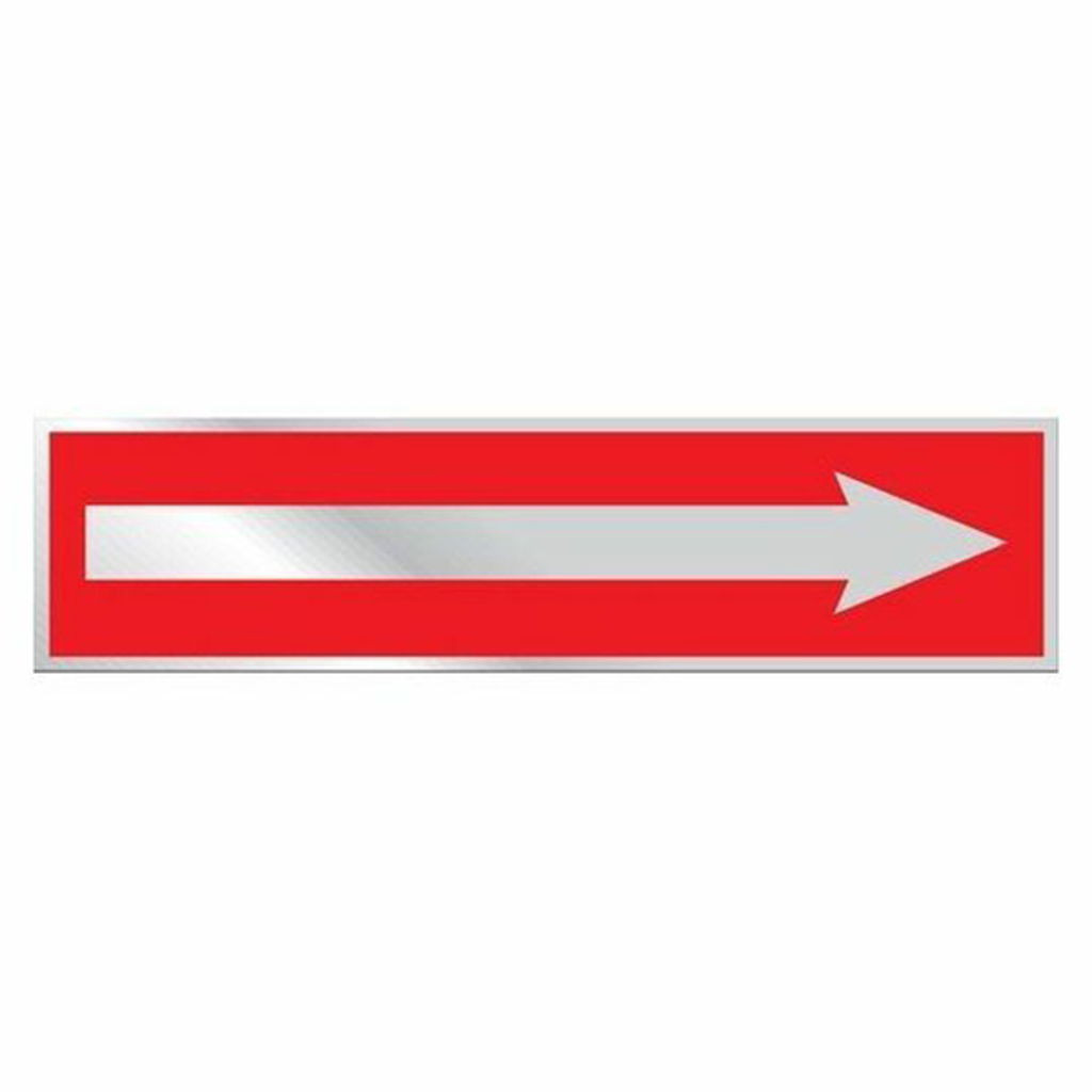 Hy-Ko Red Arrow Aluminum Sign