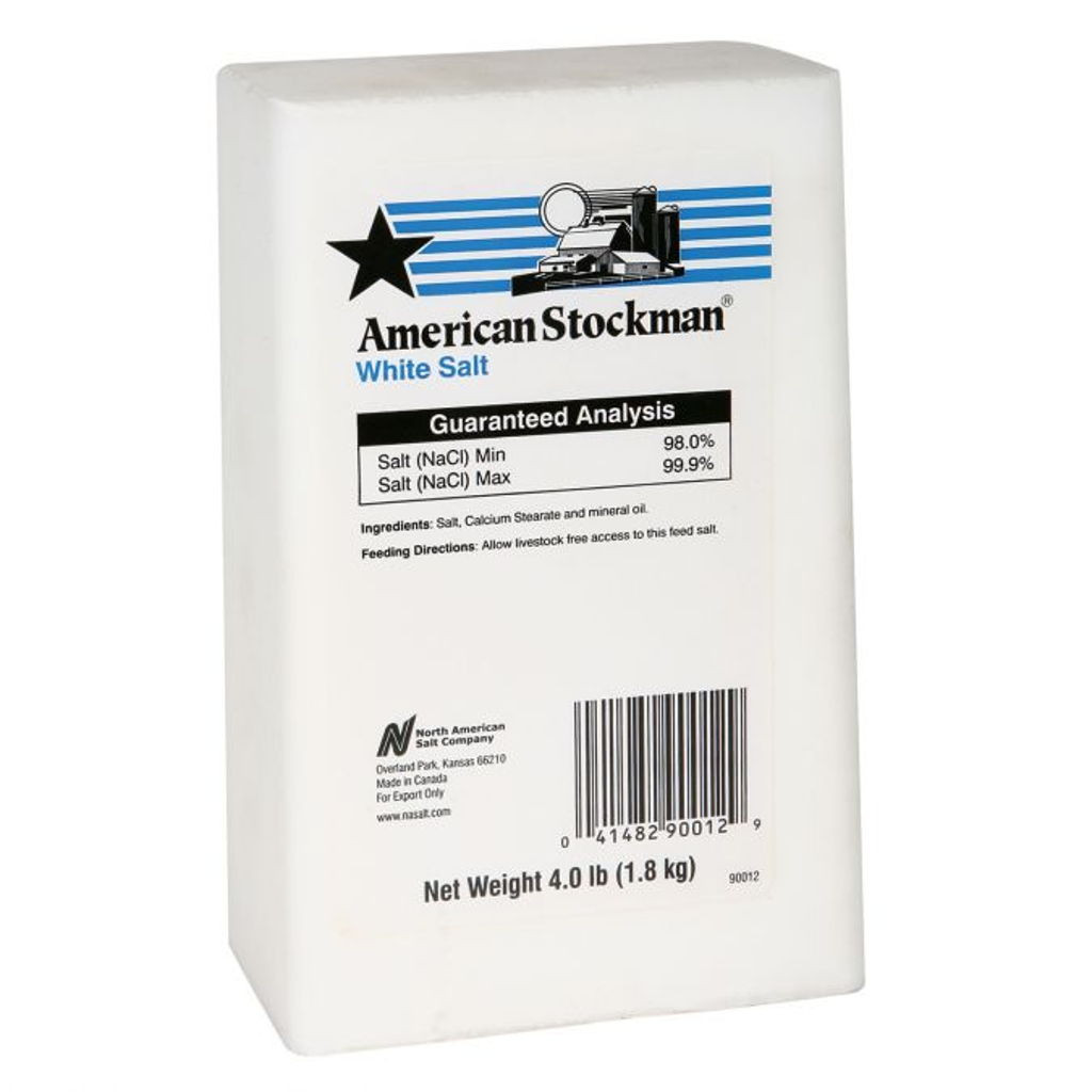 American Stockman White Salt Brick