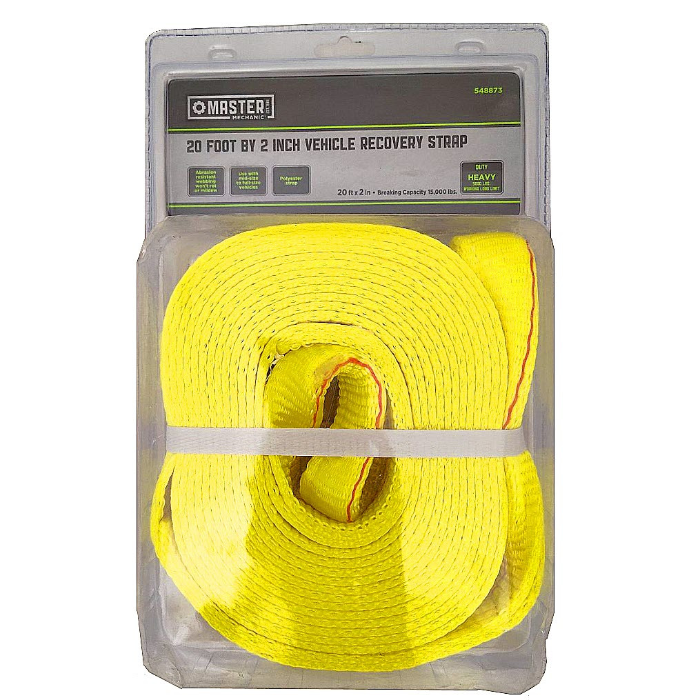 Master Mechanic Vehicle Recovery Strap