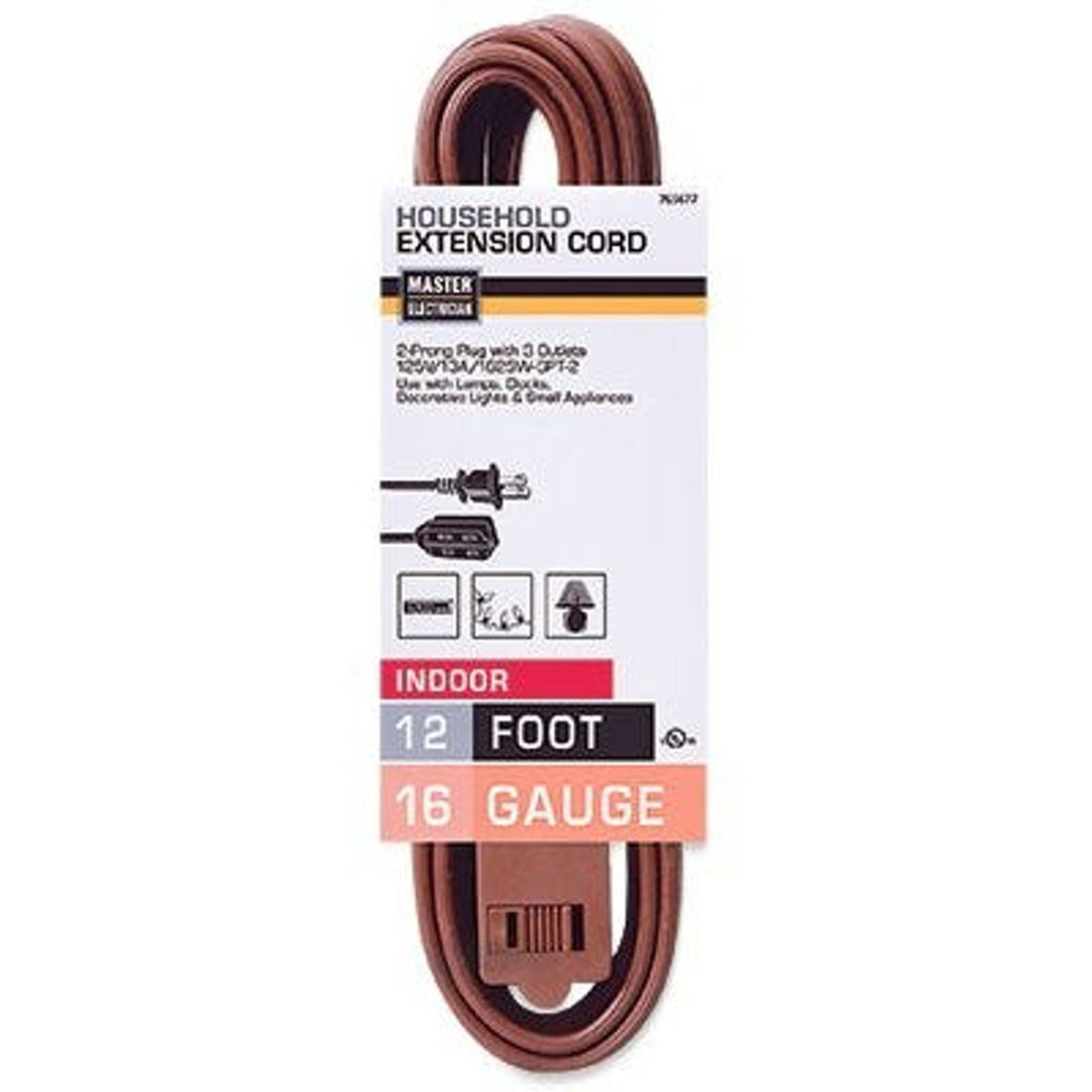 Master Electrician 16/2 SPT-2 Brown Extension Cord - Brown