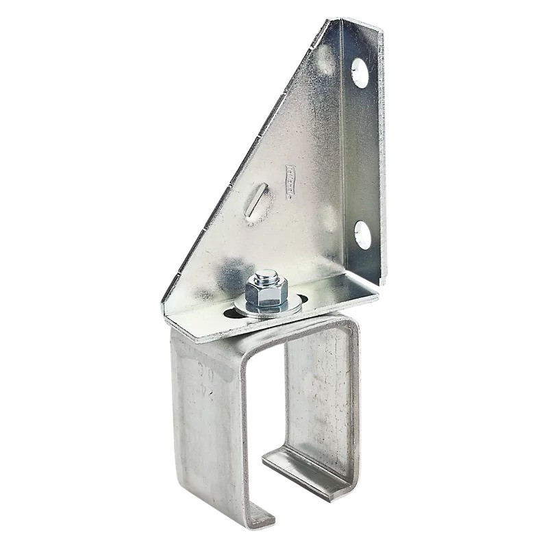 National Hardware Galvanized Single Box Rail Bracket - Steel