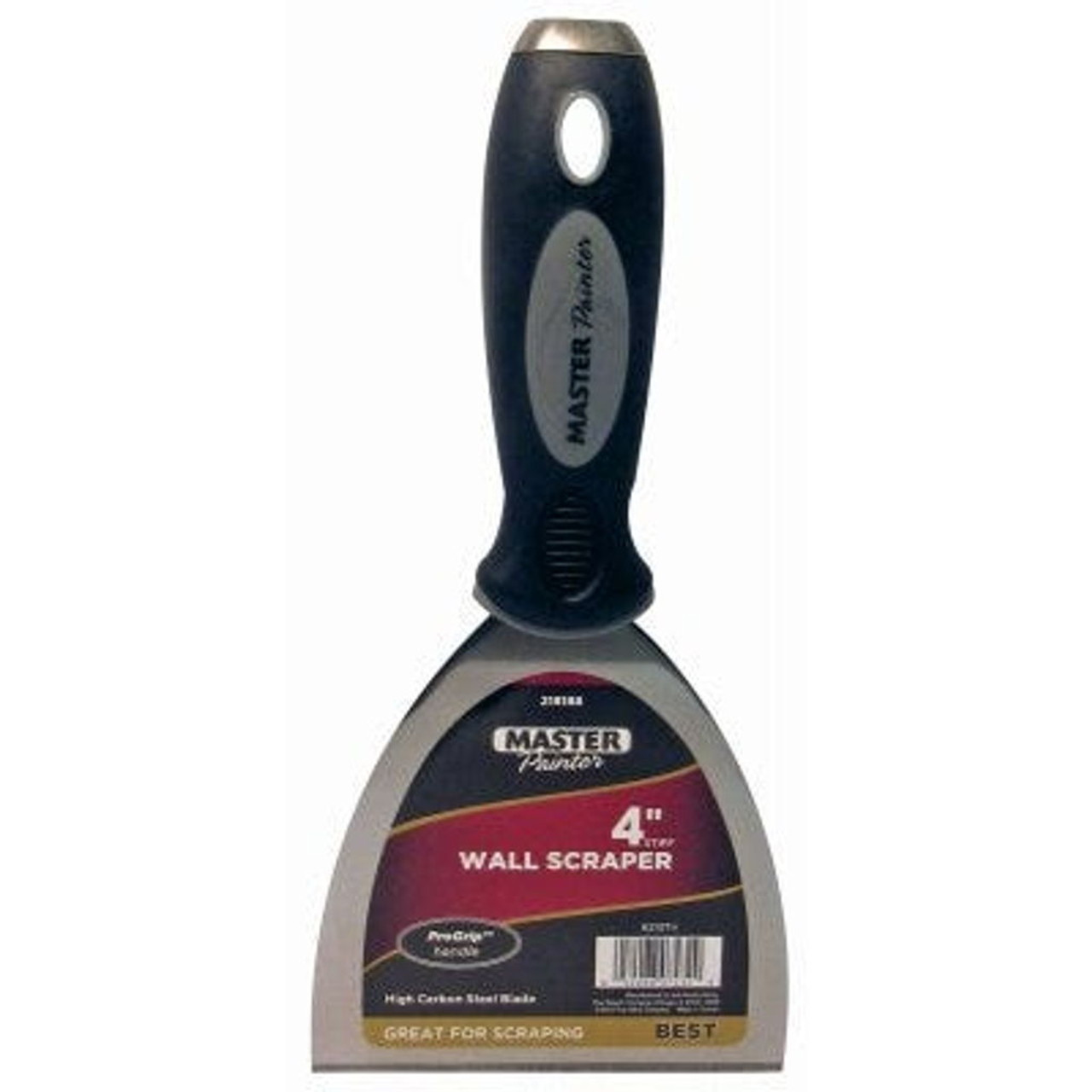 Master Painter Best Stiff Wall Scraper - Carbon Steel