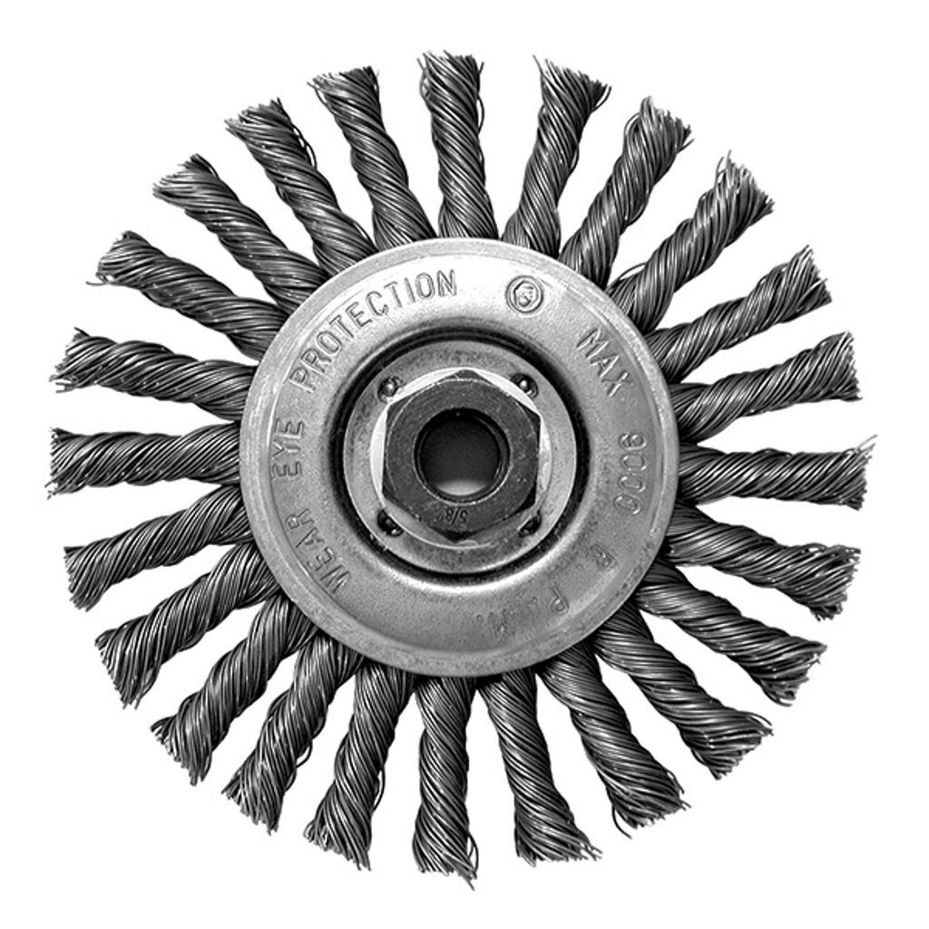 Hot Max Twist Knot Wire Wheel with Hub