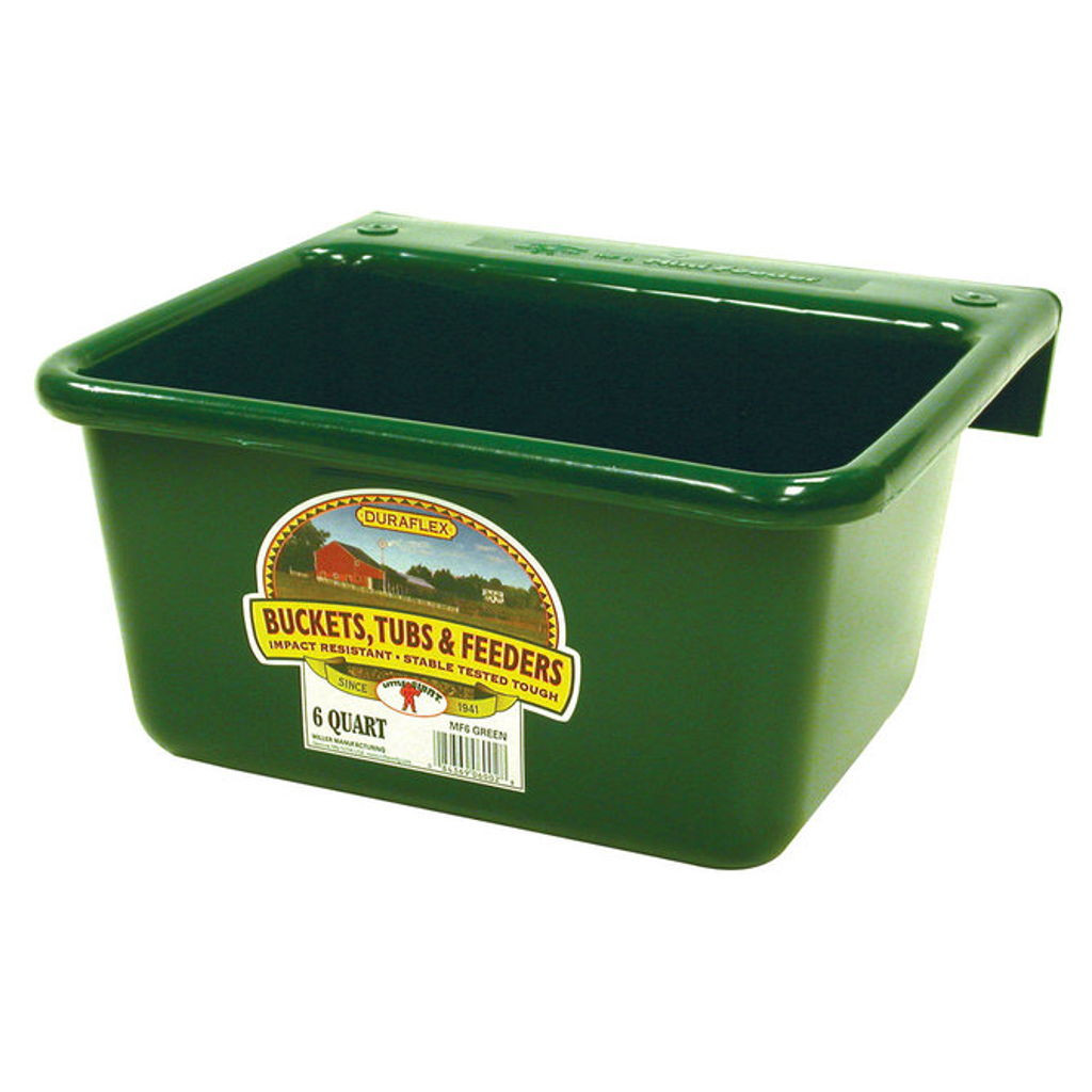 Little Giant Green DuraFlex Plastic Mini Feeder