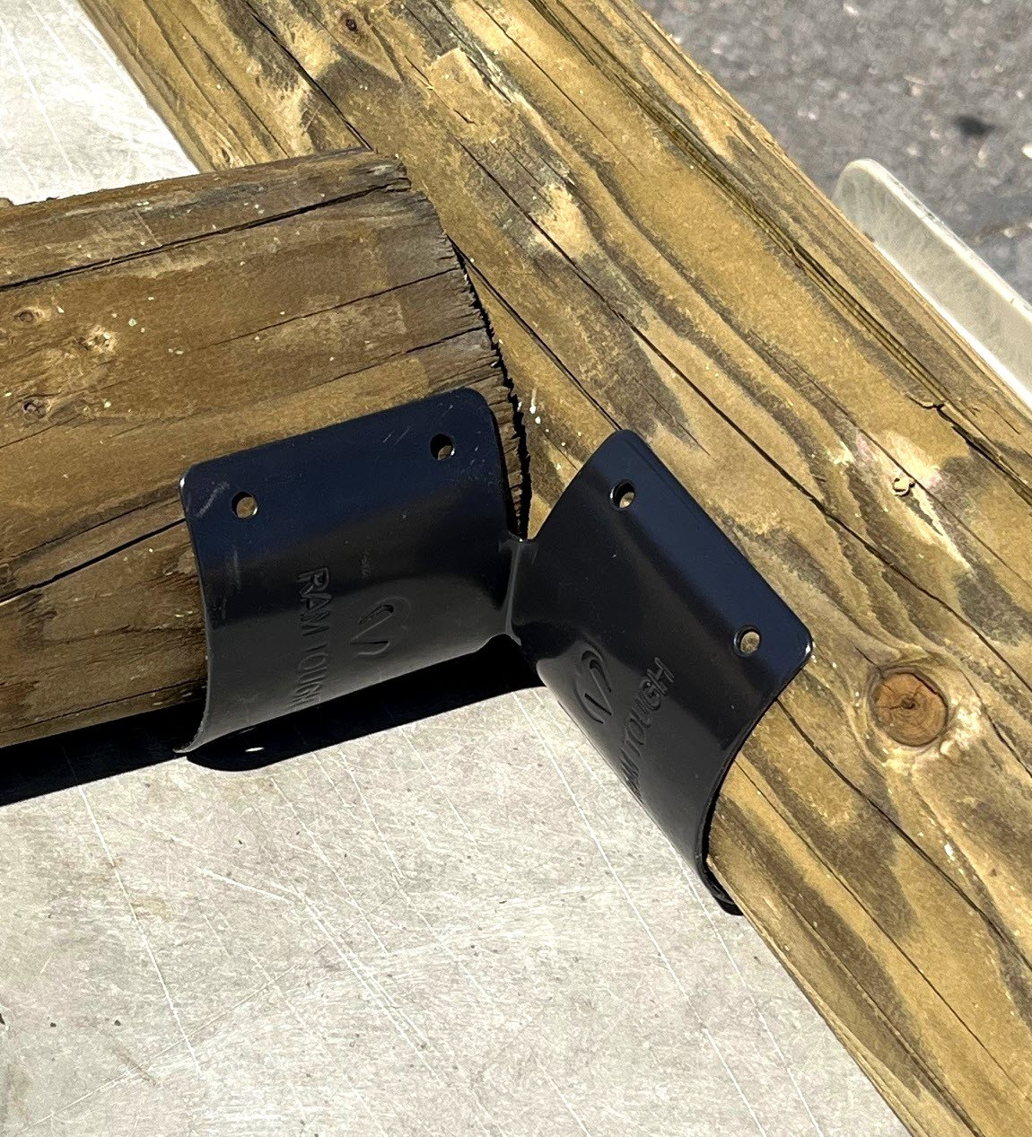 Ram Tough Brackets for Post and Rail Fences