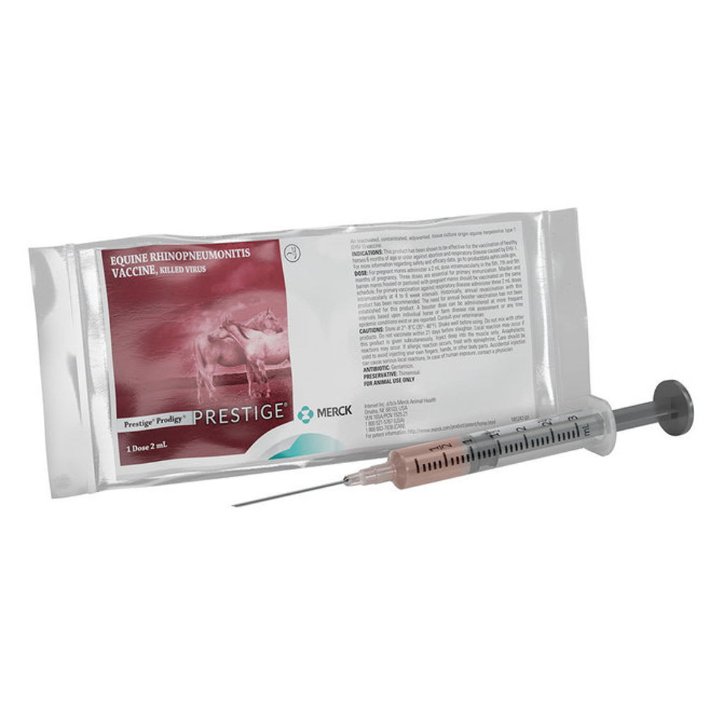 Merck Prodigy with Havlogen Horse Vaccine