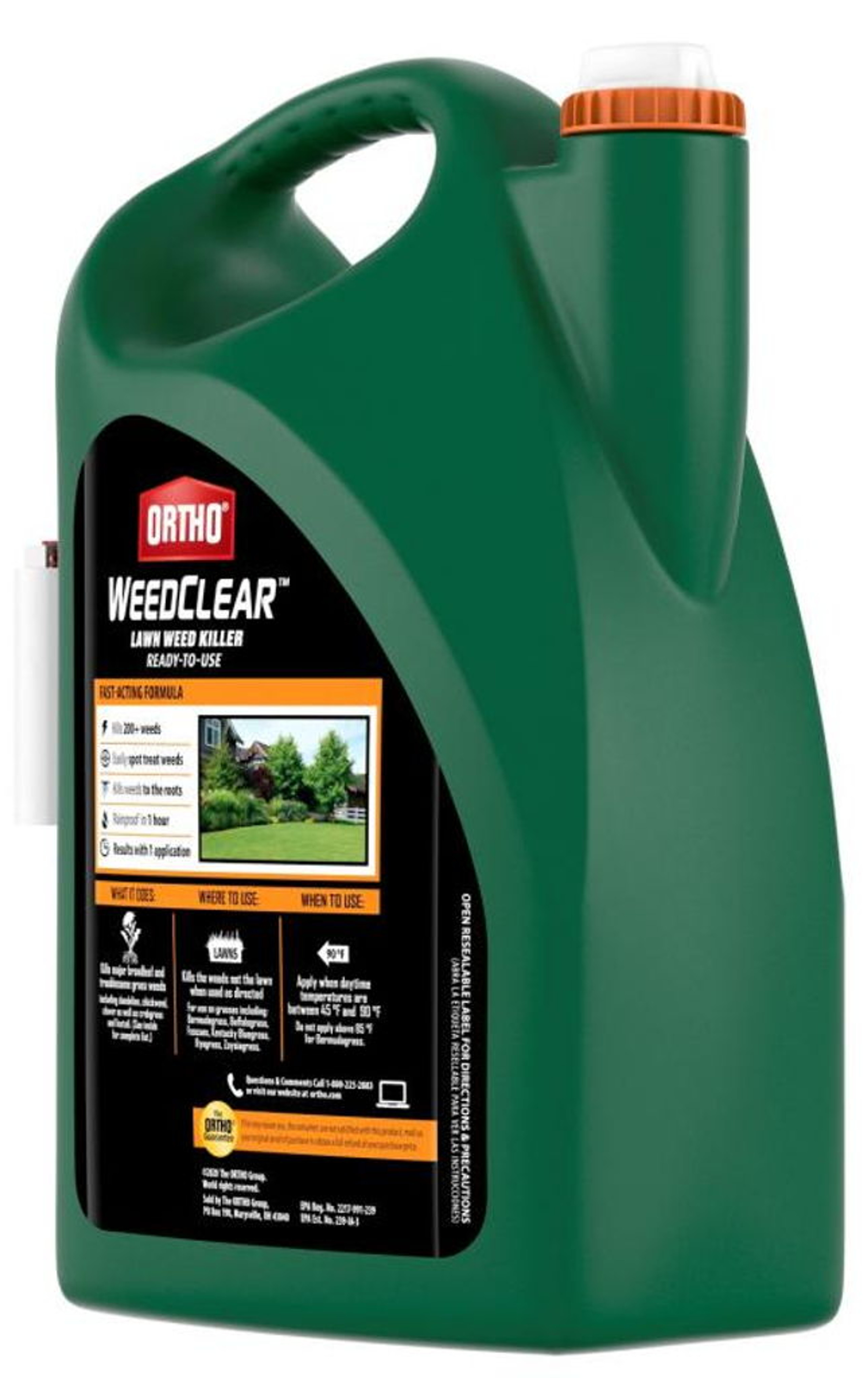 Ortho Weedclear Lawn Weed Killer Ready To Use With Comfort Wand