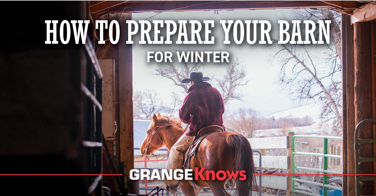 How to Prepare Your Barn for Winter - Grange Co-op