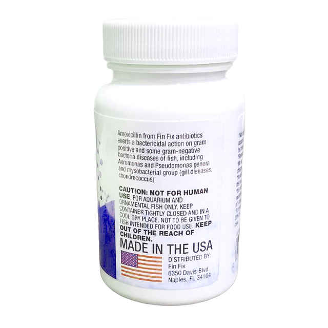 Fin Mox Amoxicillin 500 Mg Capsules for Fish
