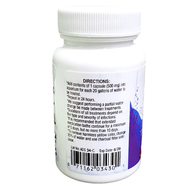 Fin Mox Amoxicillin 500 Mg Capsules for Fish