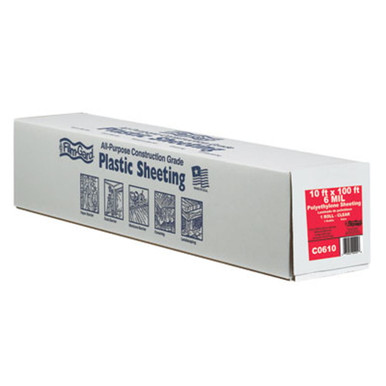 Berry Plastics Film-Gard Clear Construction Sheeting - 6 mil