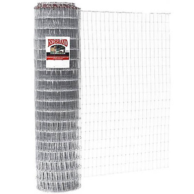 Red Brand Yard Garden/kennel Fence with Mesh - Galvanized