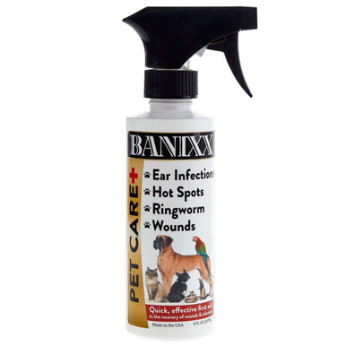 Banixx Pet Care Antiseptic and Anti-fungal Spray for Dogs