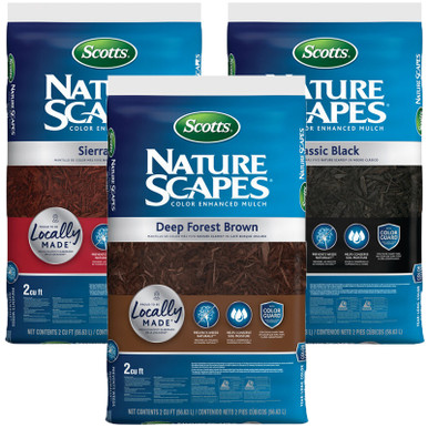 Scotts Nature Scapes Color Enhanced Mulch - 2 cu ft